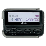 Apollo Pilot AP900 Alphanumeric Pager Caller ID 6 Key Navigation