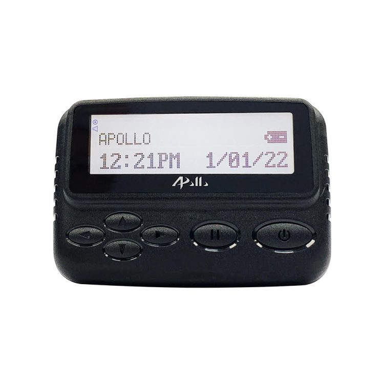 Apollo Pilot AP900 Alphanumeric Pager Caller ID 6 Key Navigation